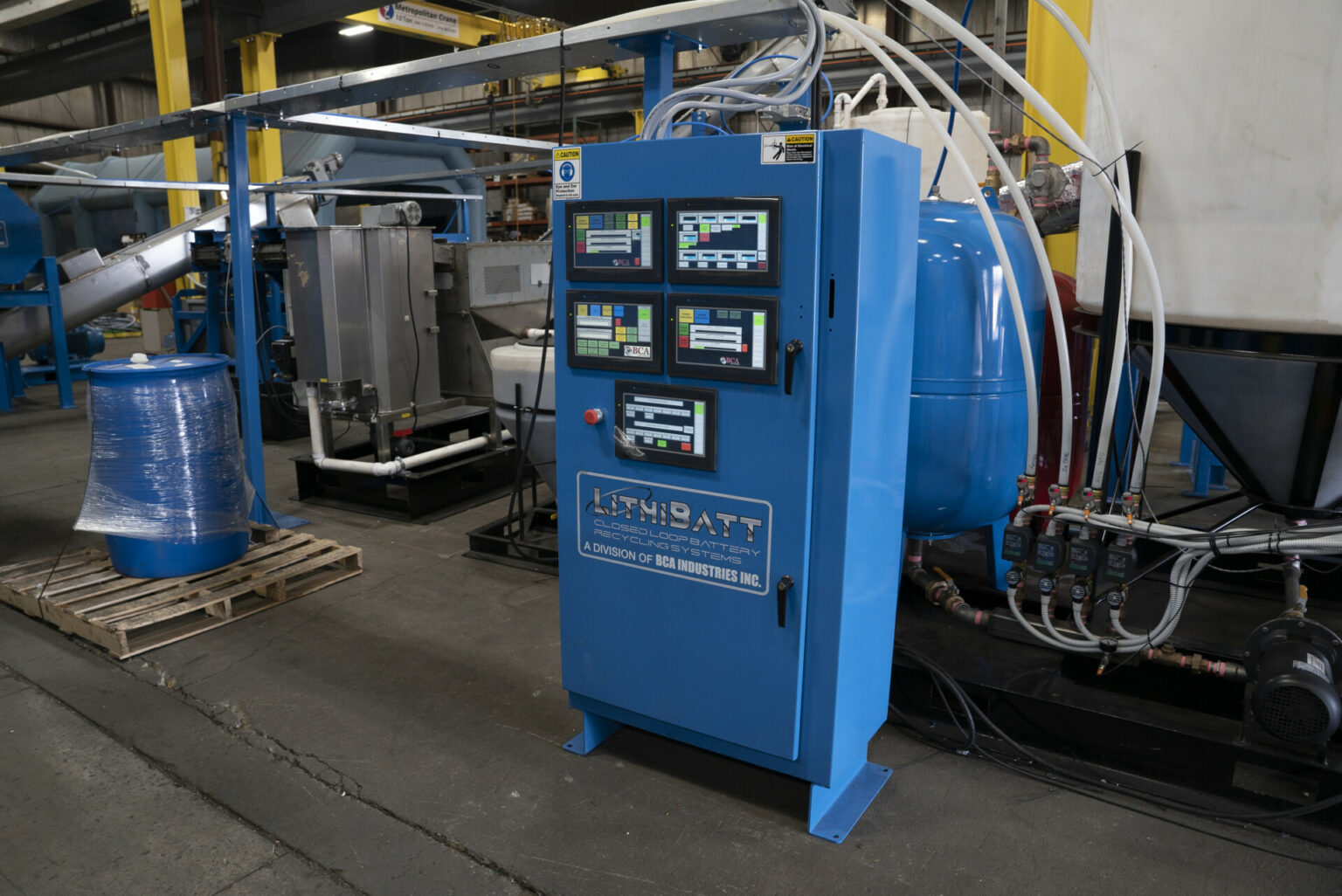 New LithiBatt Division Specializes in Battery Recycling Systems