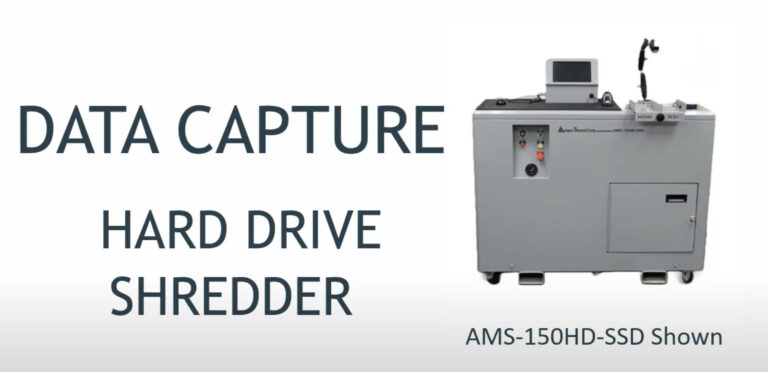 Data Capture System for Hard Drive Shredders - RecyclingInside
