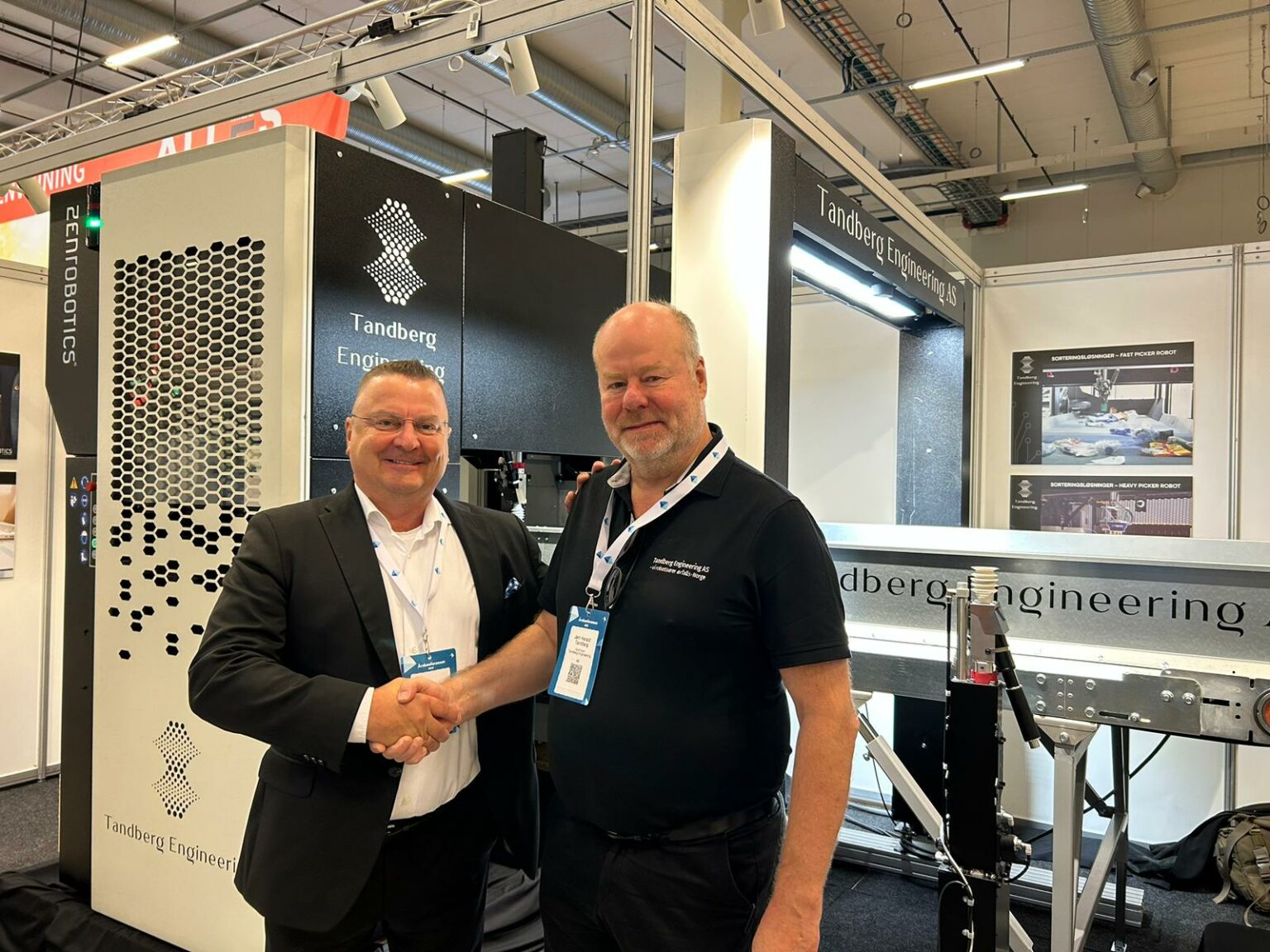 Tandberg Engineering AS Appointed as ZenRobotics Distributorfor Norway