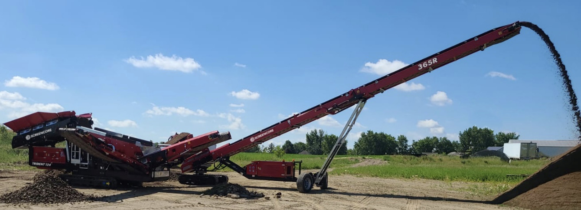 The Modern Flexible Range of Stockpiling Solutions From Screencore